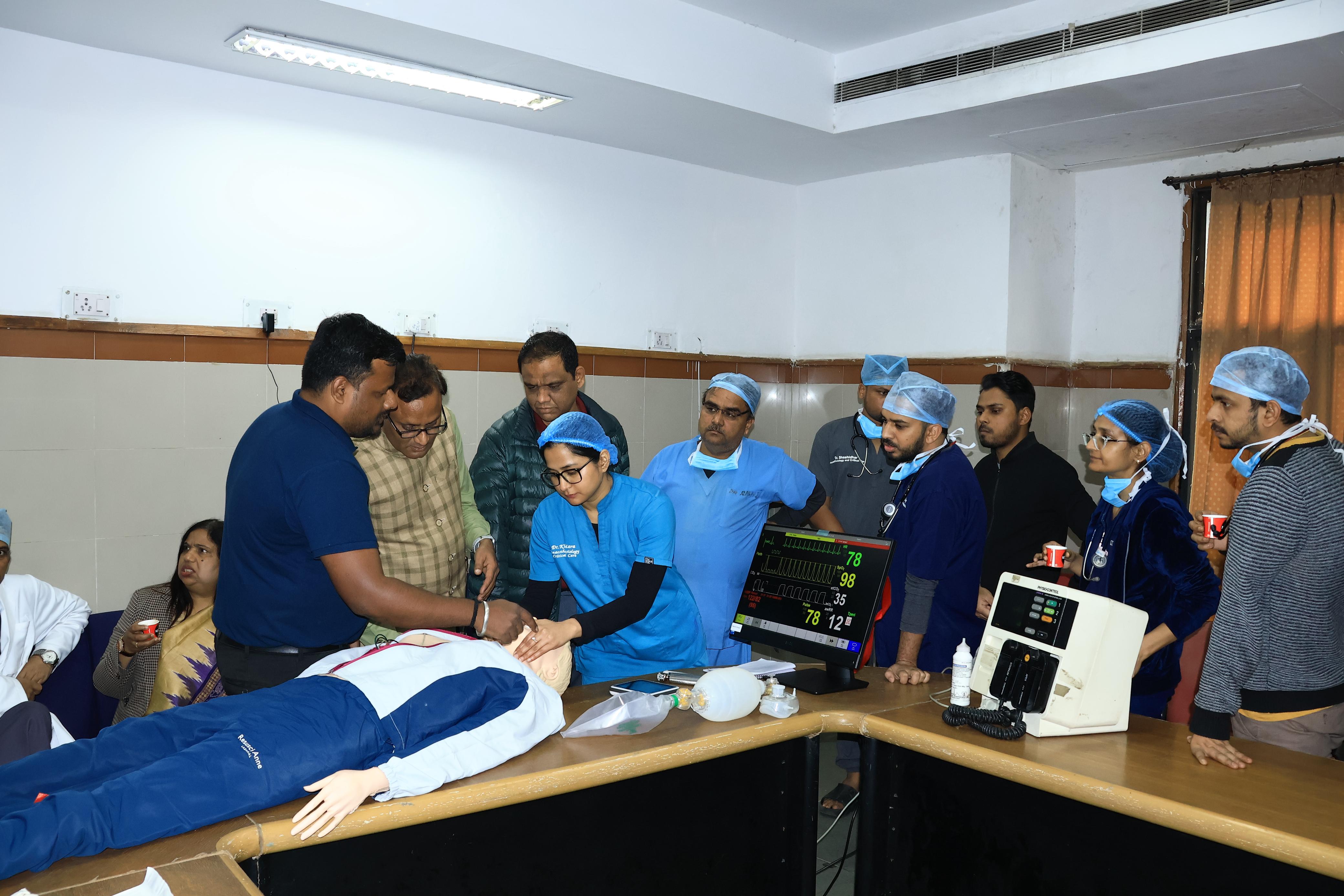 Advanced Wireless Cardiac Life System installed in BMHRC for medical ...