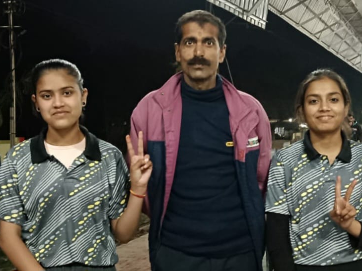 Women's team of Government Vrinda Sahay College won the title, city ...