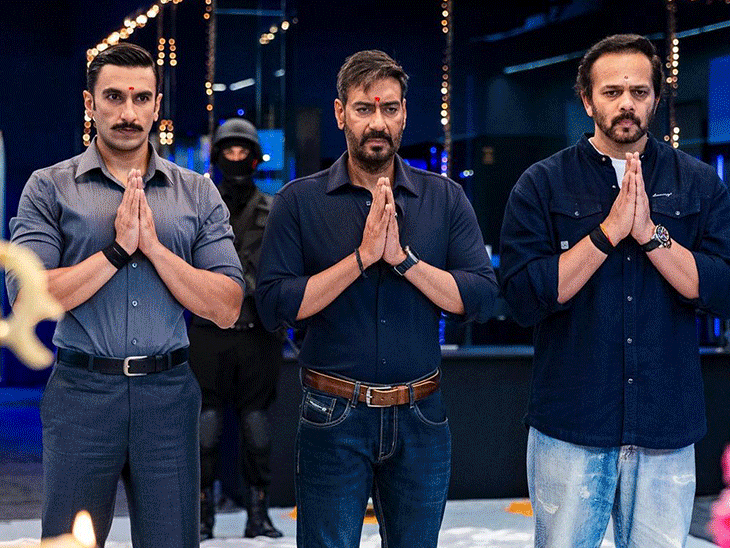 Singham Again Villain Poster; Arjun Kapoor | Ranveer Singh - Rohit ...