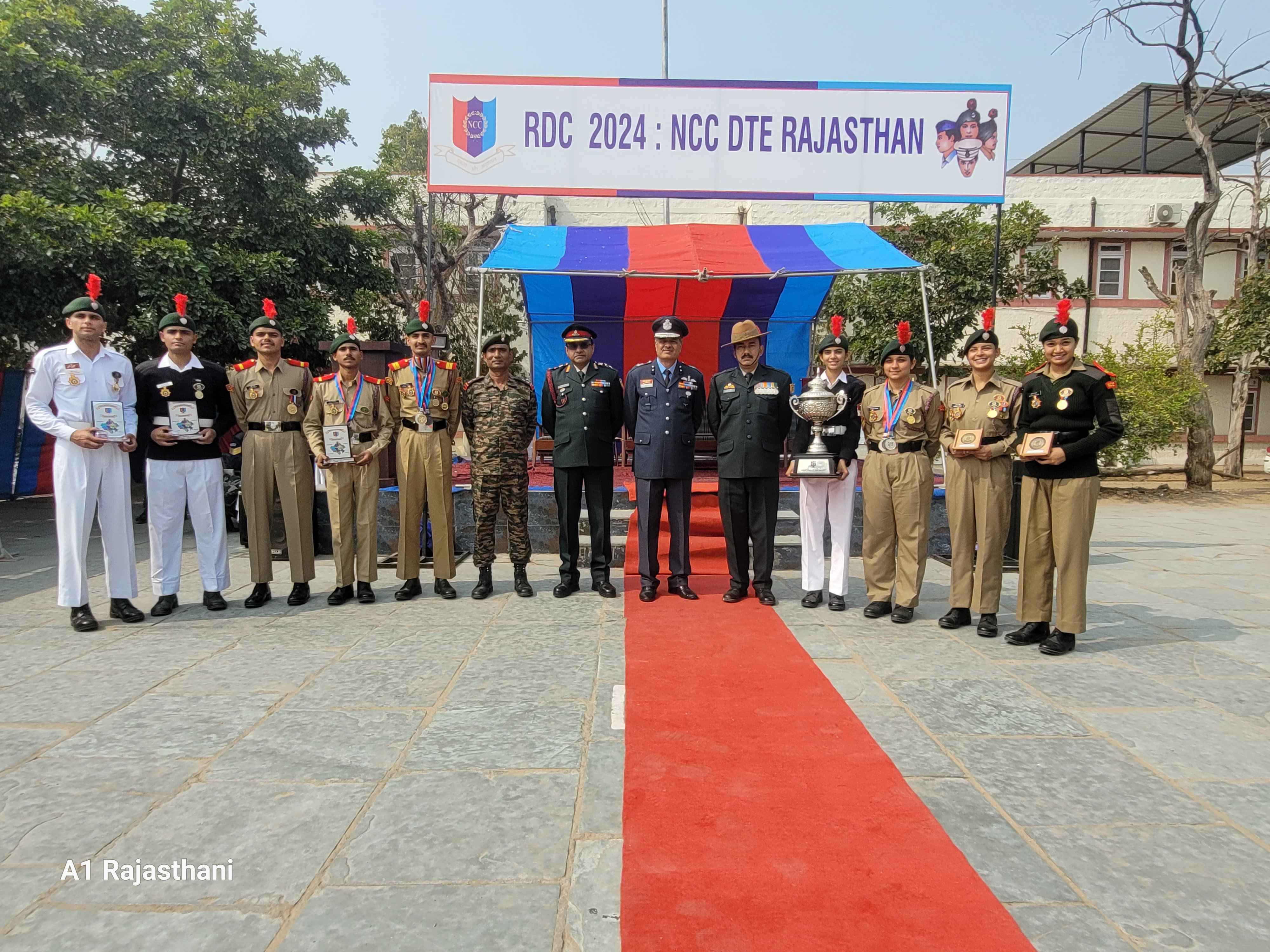 Rajasthan Directorate NCC felicitation/award distribution ceremony of ...