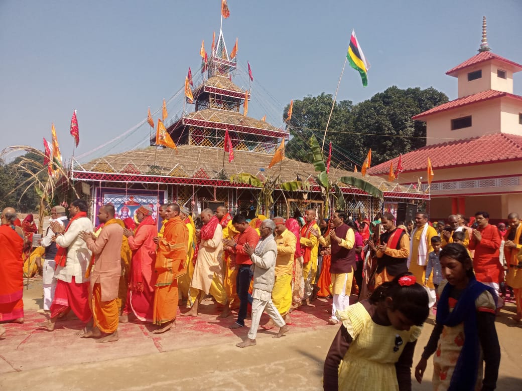 Maa Bageshwari Panchdev Temple Pran Pratistha organized | मां बागेश्वरी ...