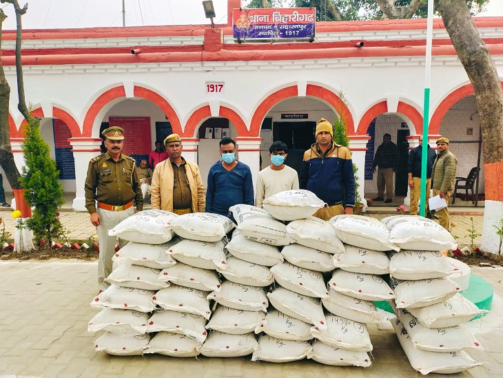 Two arrested with 5.58 quintals of doda poppy in Saharanpur | सहारनपुर ...