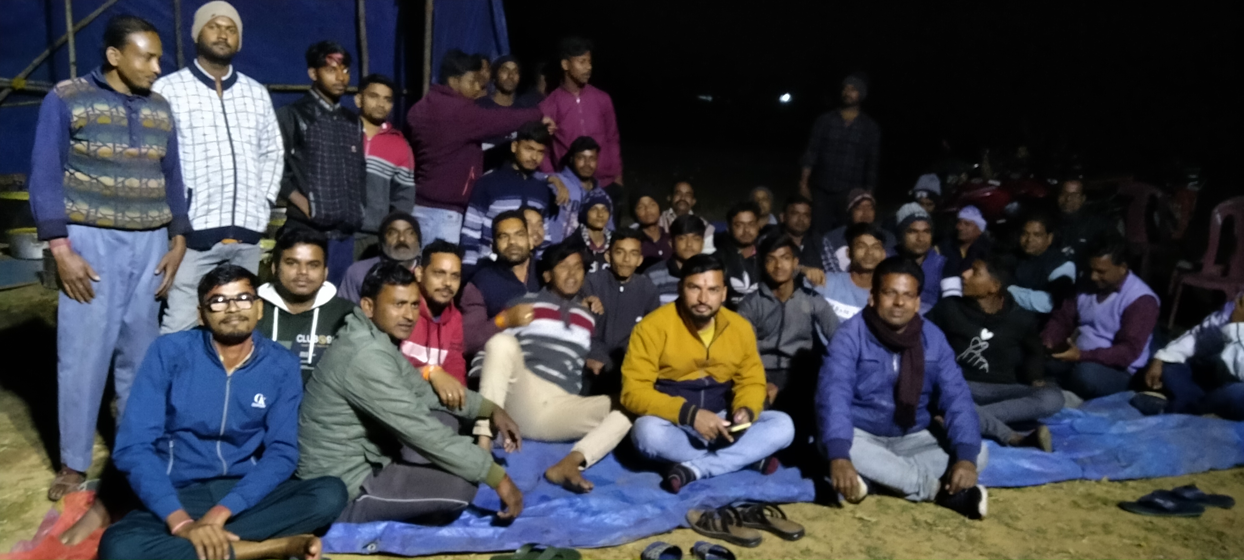 Religious program at the end of Saraswati Puja | सरस्वती पूजा के समापन ...