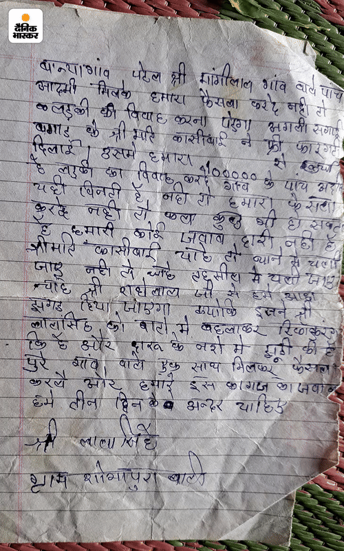 Natra Jhagda Pratha; Madhya Pradesh Rajasthan Victims Story