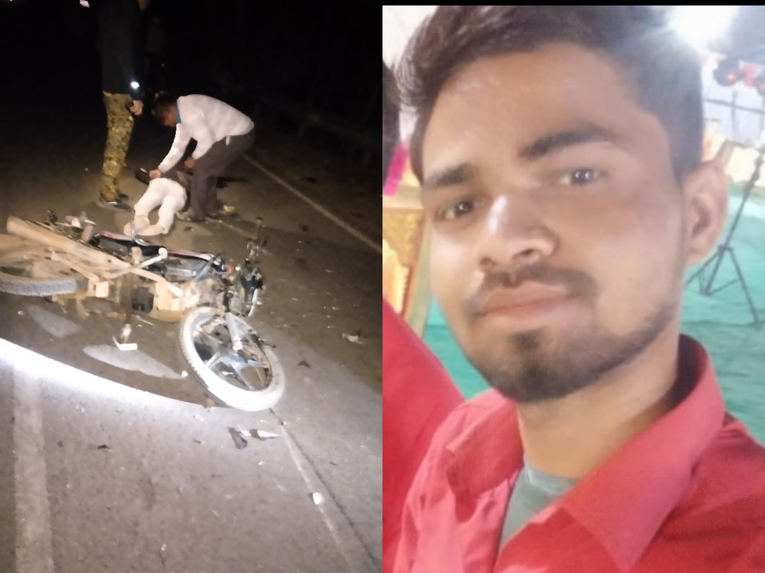 Bike rider dies after being hit by wheel of heavy vehicle | भारी वाहन ...
