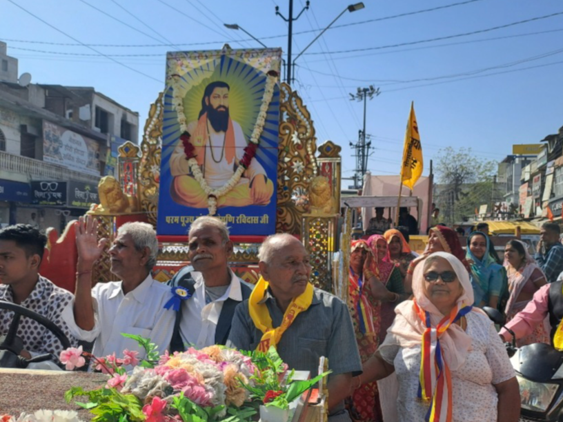 Regar community celebrated the birth anniversary of Saint Ravidas ...