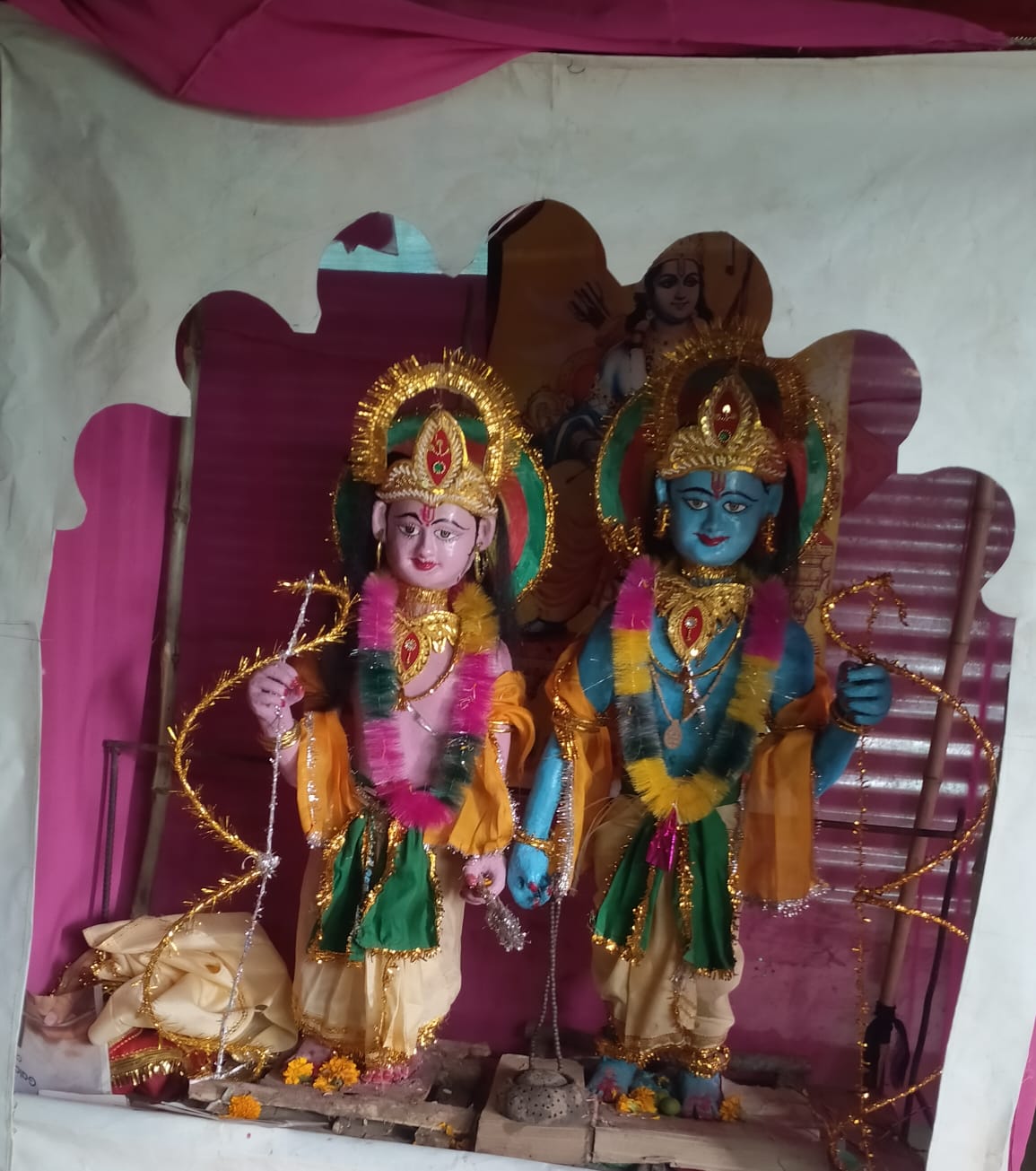 Lord's procession taken out on completion of 9 years of Ramayana ...