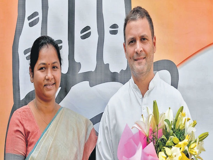 Congress MP Geeta Koda joins BJP | कांग्रेस सांसद गीता कोड़ा बीजेपी में ...