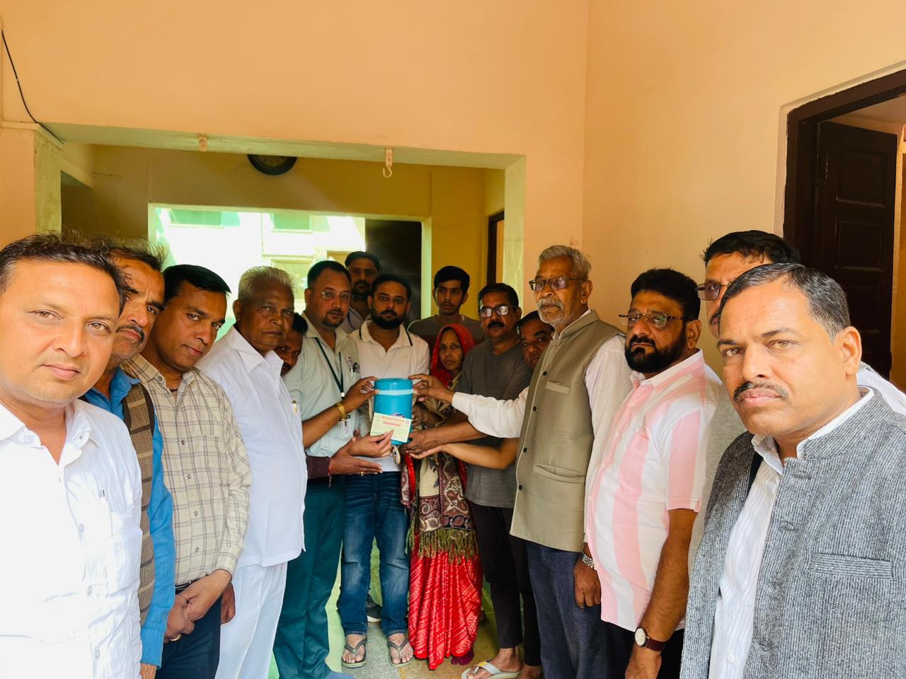 Donated eyes after death in Badi Sadri | बड़ी सादड़ी में मरणोपरांत ...