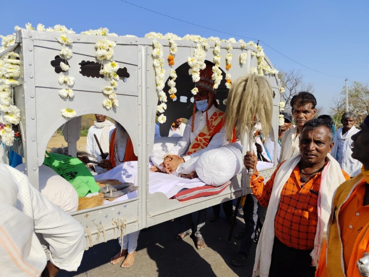 Palki Yatra reached Sabala from Beneshwar Dham. Concluding the 10 day ...