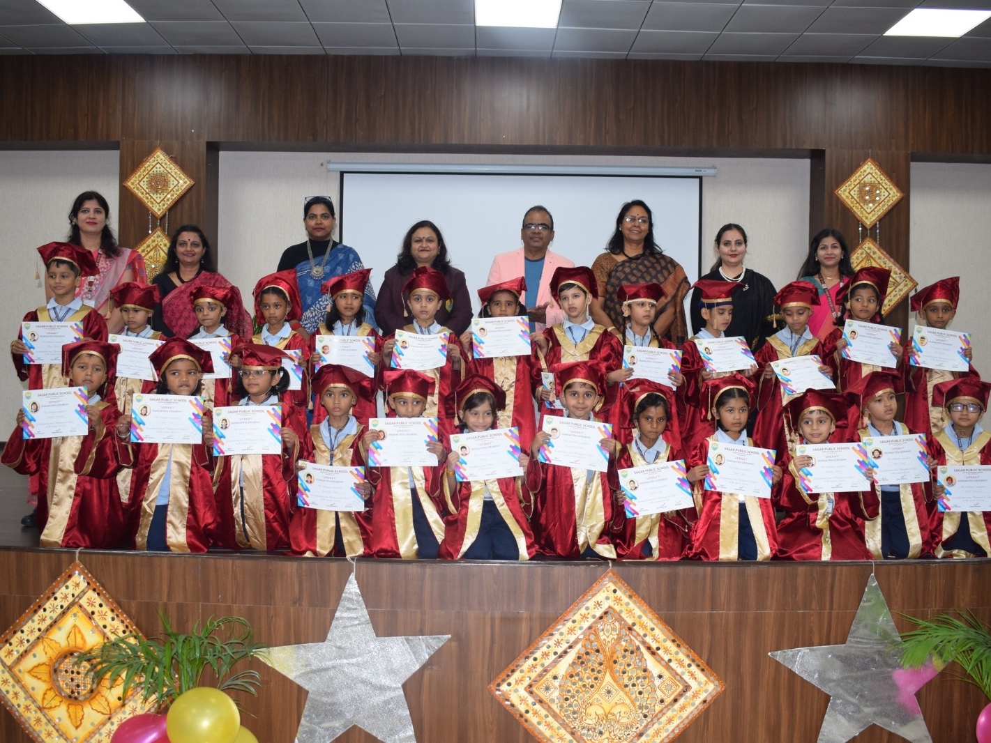 Graduation Ceremony at Sagar Public School Katara Extension Bhopal ...