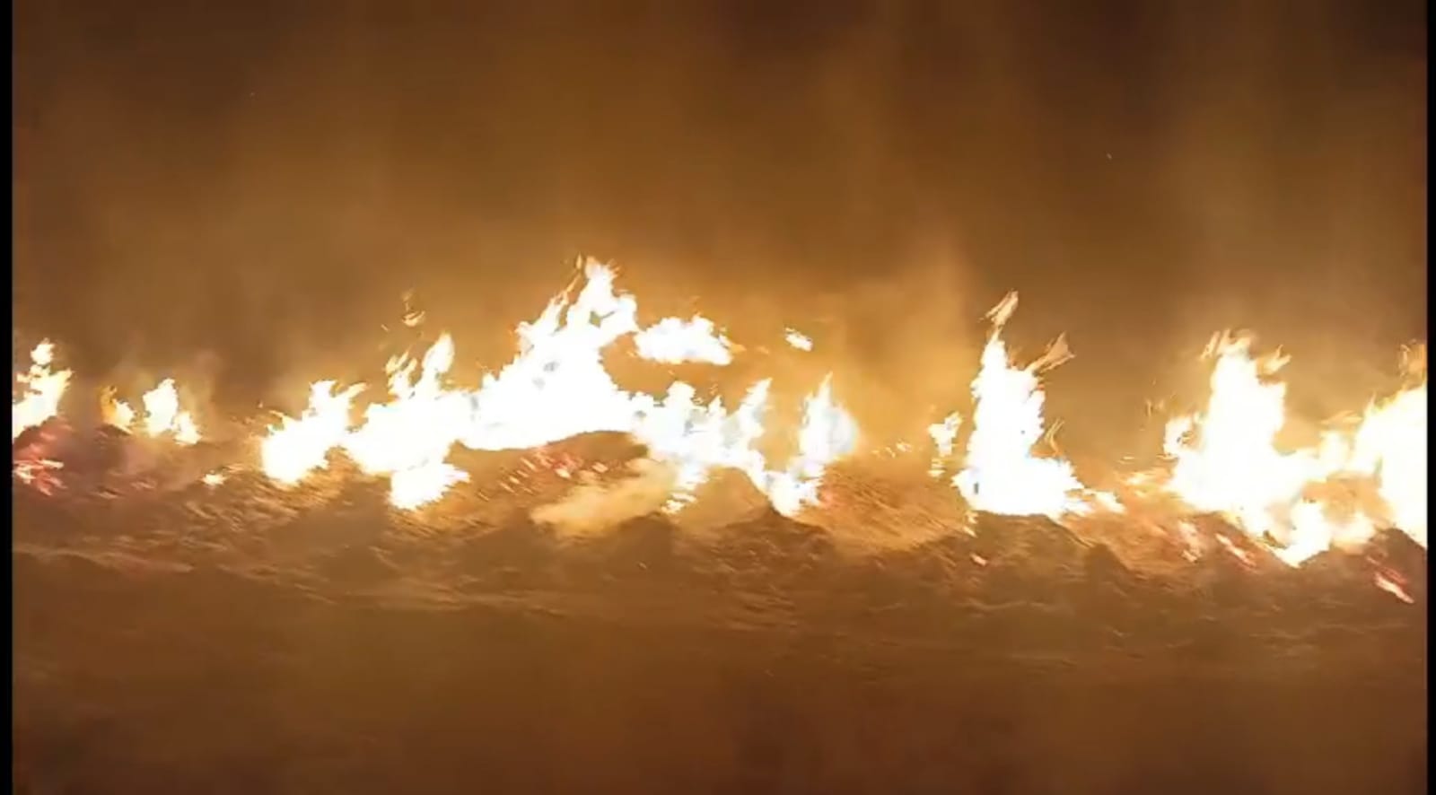 In Kanpur, unknown person burnt Raida crop lying in the barn, fire ...