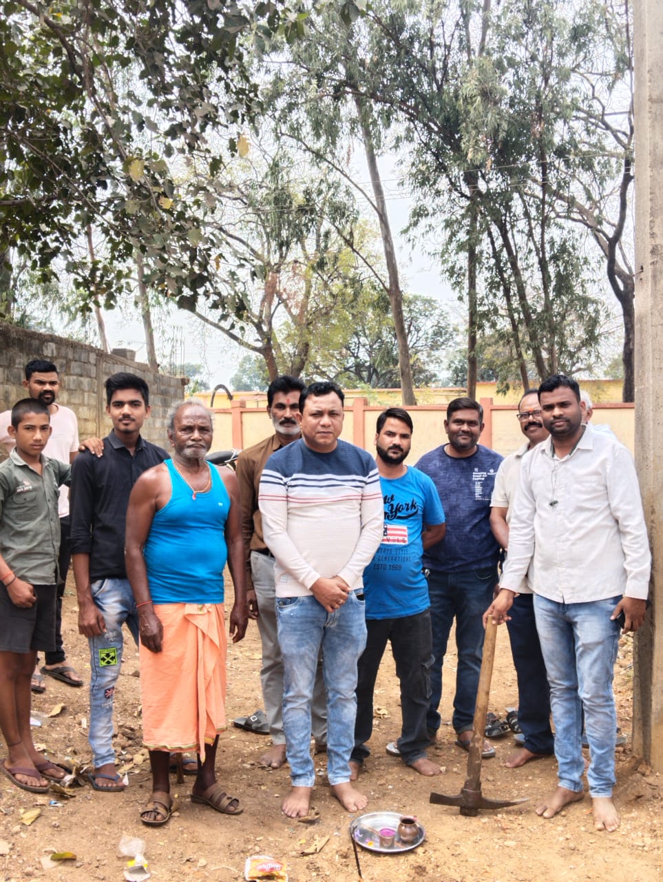 Bhoomipujan for community building and CC road in village Raita | ग्राम ...