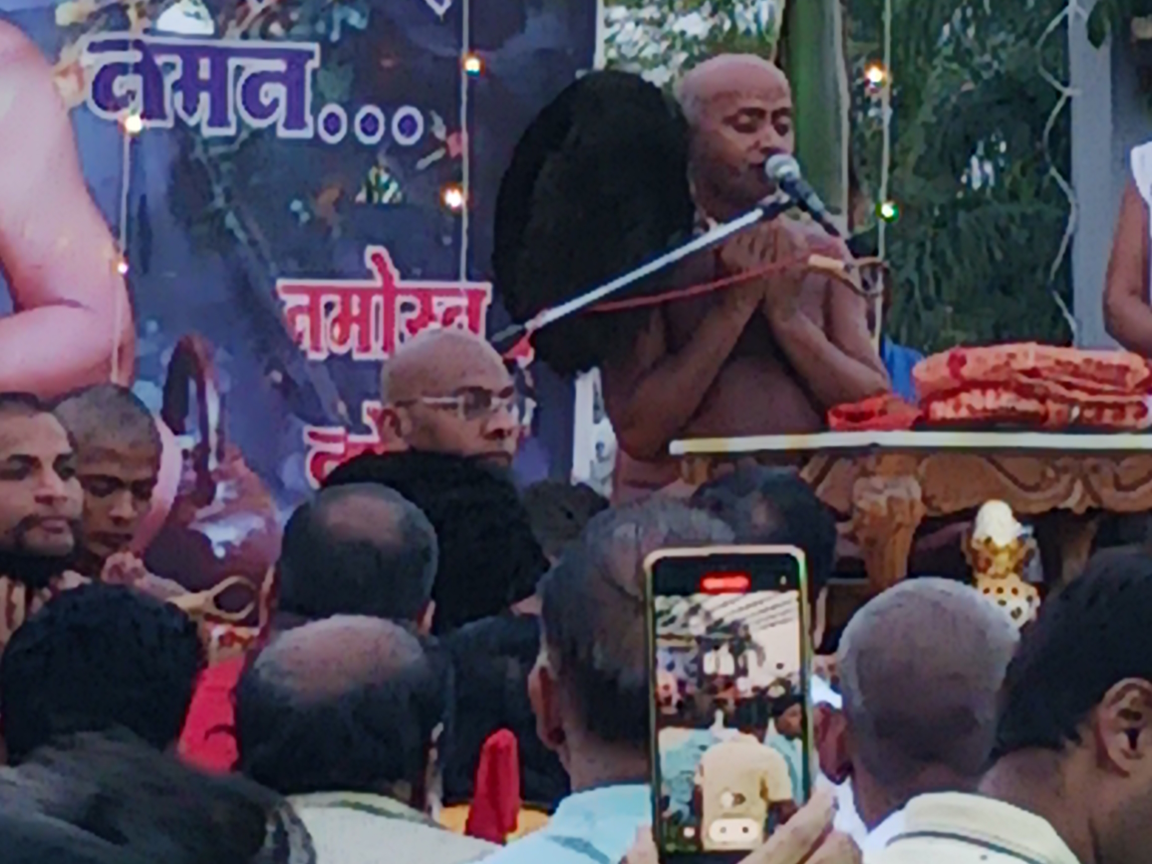 Historic Mahamangal entry took place in Shruti Farm House Hatod ...