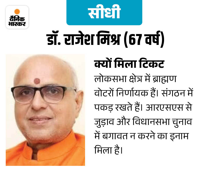 MP BJP Lok Sabha 2024 Candidates Political Story; Ashish Dubey Lata ...