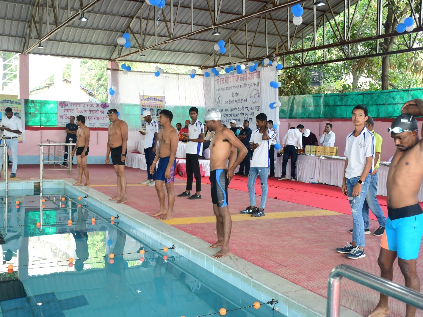 Three-day 11th state level disabled swimming competition concluded ...