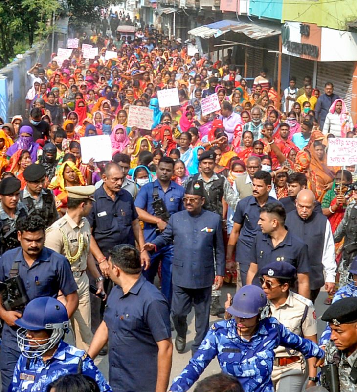 Shahjahan Sheikh Sandeshkhali Case; PM Modi Barasat Rally | BJP ...