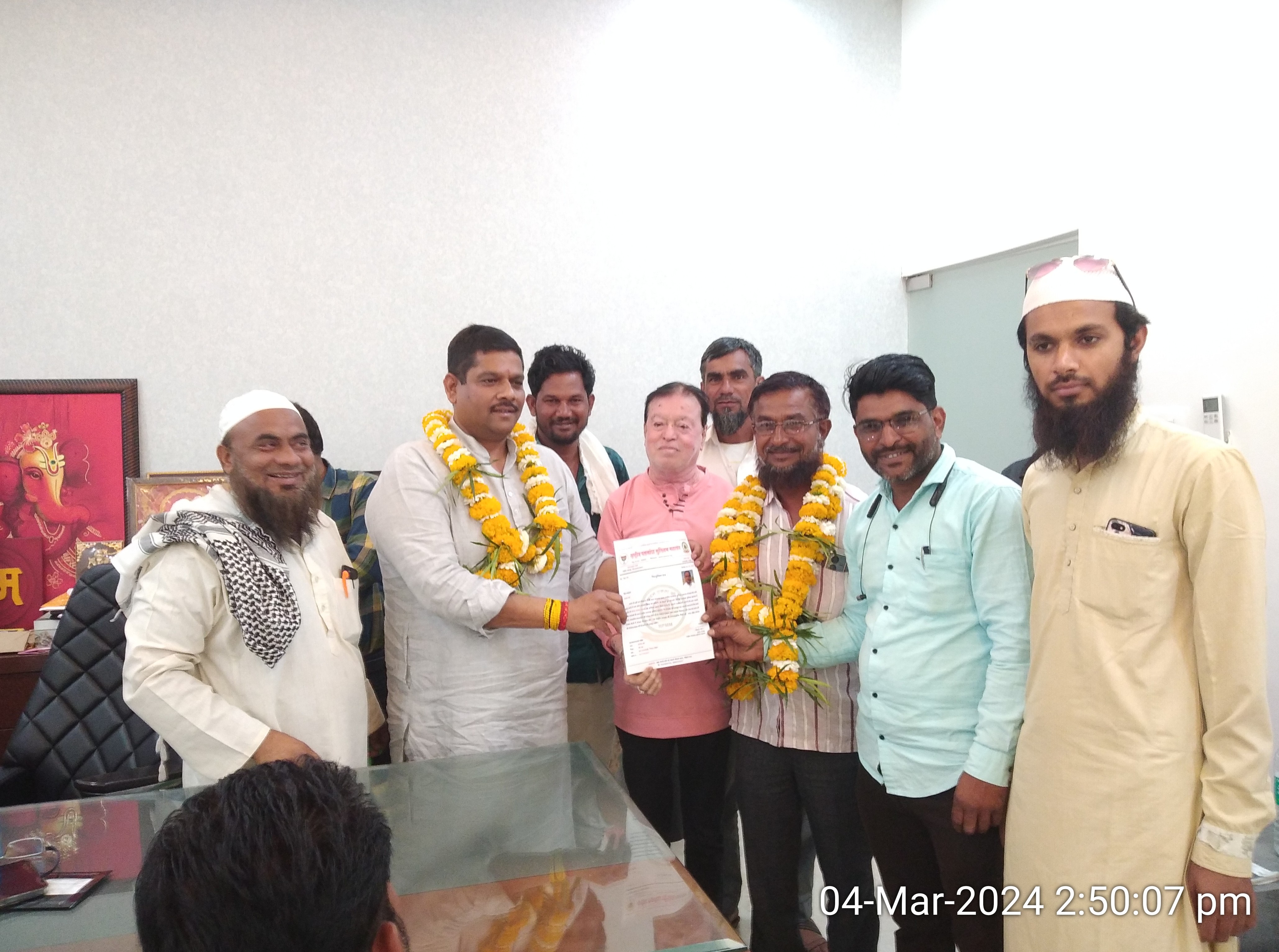 Anwar becomes Ashta Block President of National Pasmanda Muslim ...