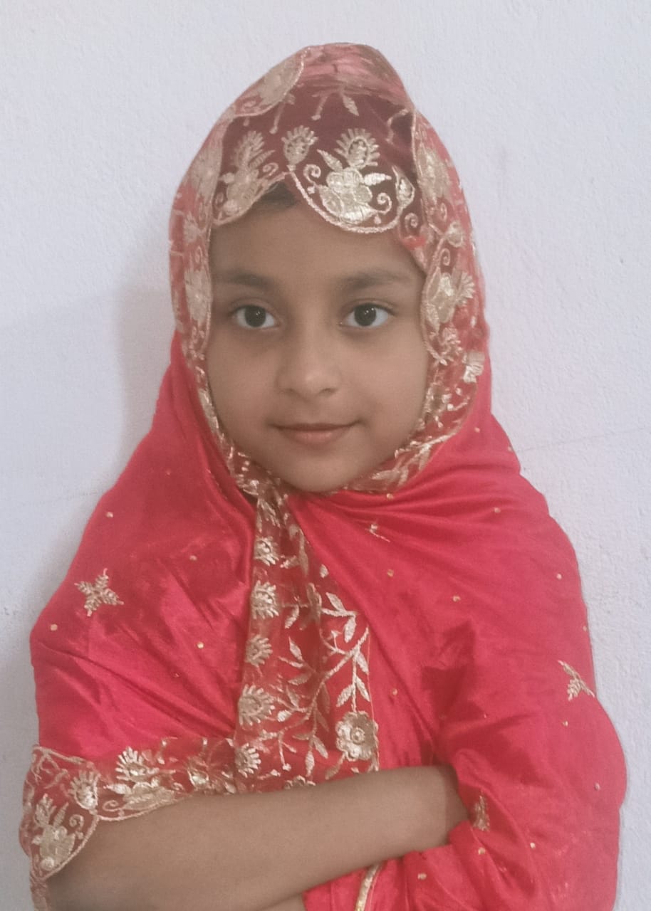 Seven year old girl Naseera also kept her first fast.