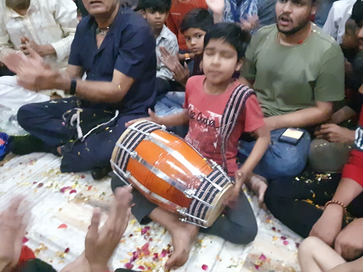 Holi Phagotsav celebration in Madan Mohan Temple Karauli Rajasthan ...