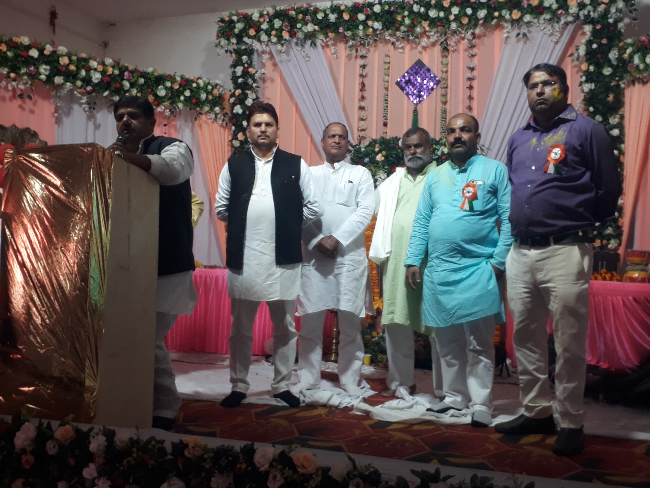 Yadav community members held a meeting