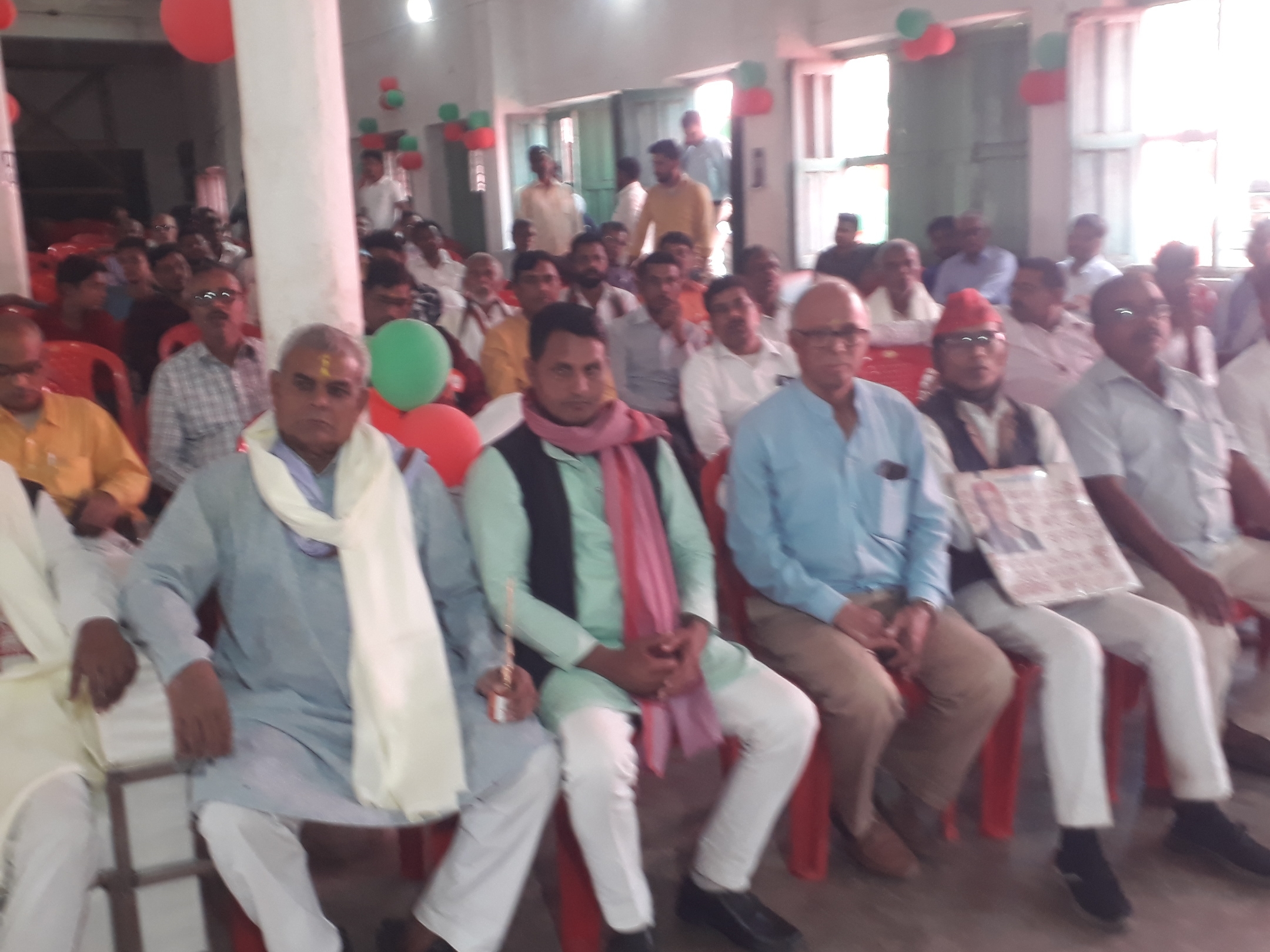 Yadav community members held a meeting