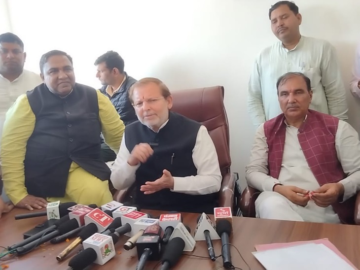 Haryana Rohtak MP Arvind Sharma support Sonipat MP Ramesh Chander ...