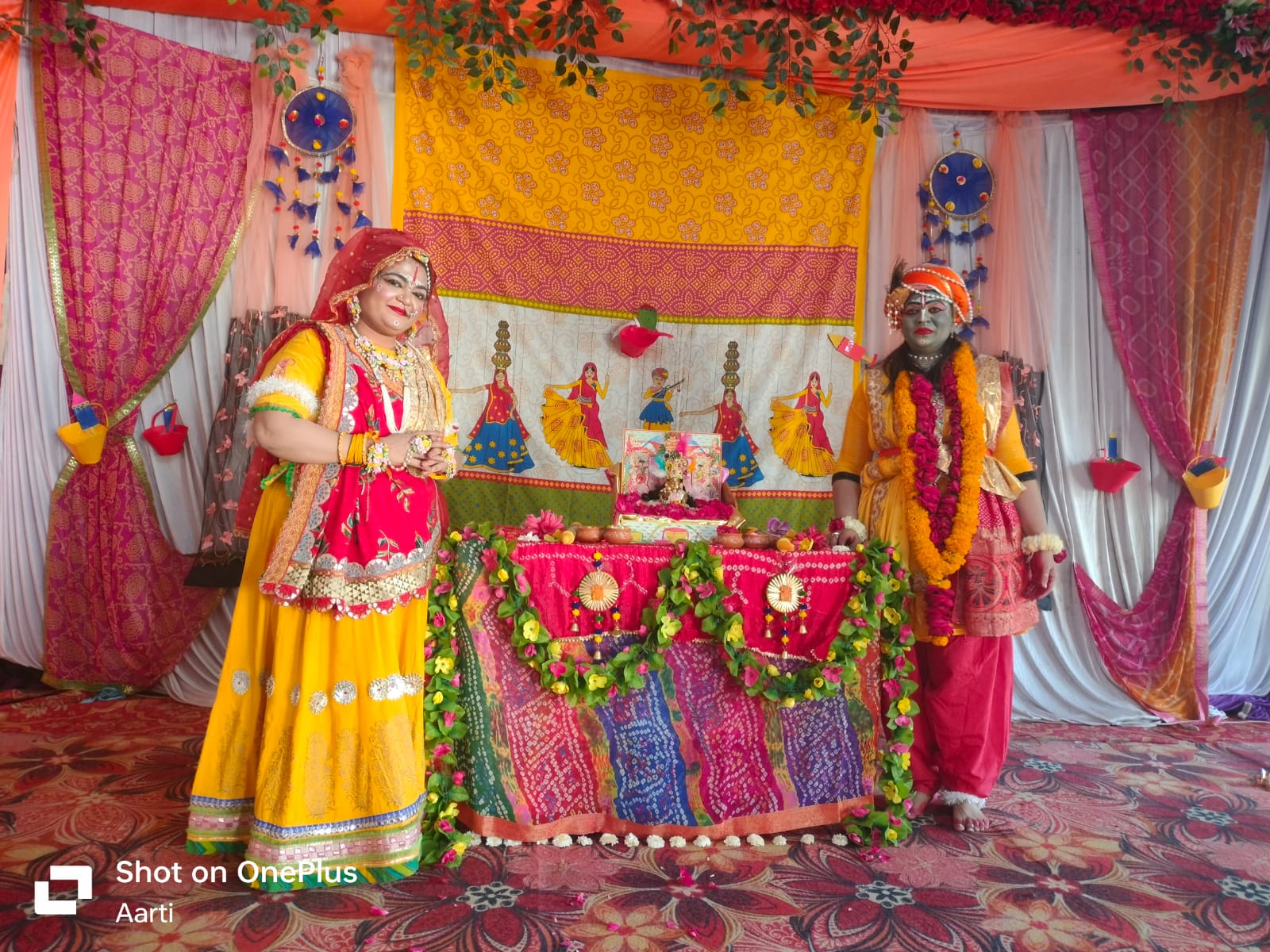 Maheshwari Mahila Mandal celebrated Phaag Utsav, played Holi of flowers ...