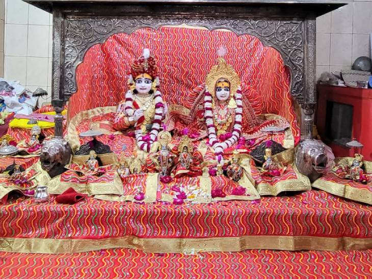 Two-day Holi celebrations at Ramlala's court.Ayodhya. Ramlala ...