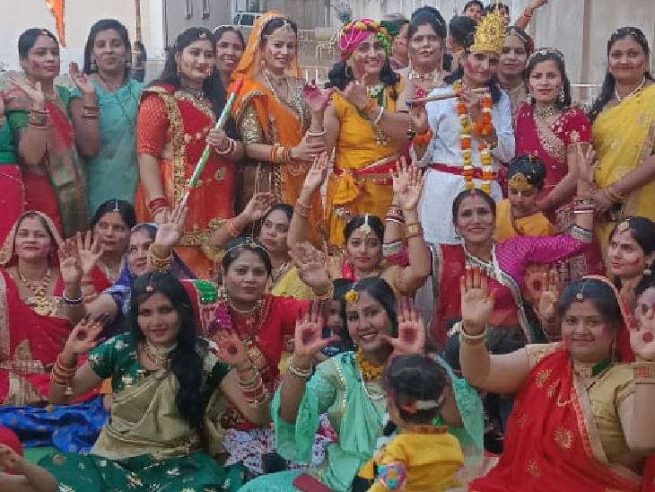 Kanta Shravan Bhagwati Khajuri Art Phag Utsav in Bhopal | कांता श्रवण ...