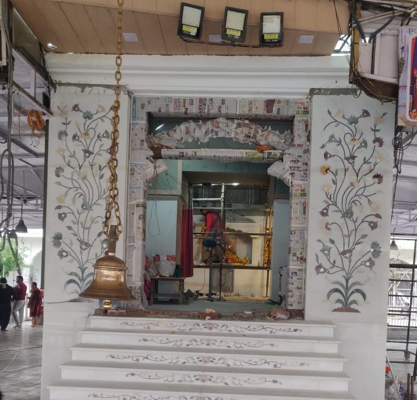 On the lines of Maa Vaishno Devi Darbar, the court of Maa Tripura Malini will be decorated with ...