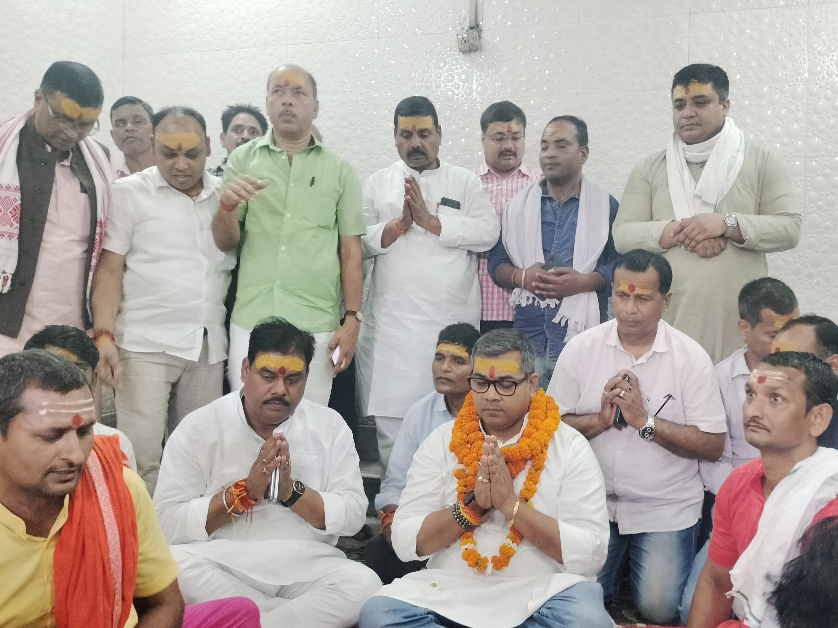 LJP(R) candidate started campaign by worshiping Mahadev