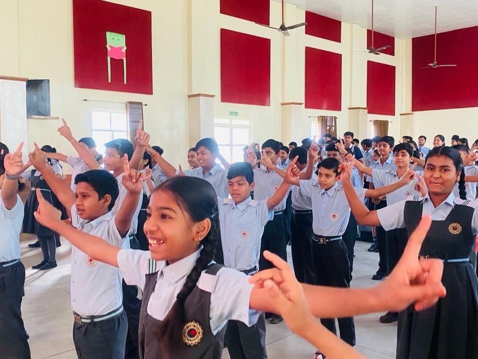 Inauguration of 2024-25 academic session at Red Rose School Lambakheda ...