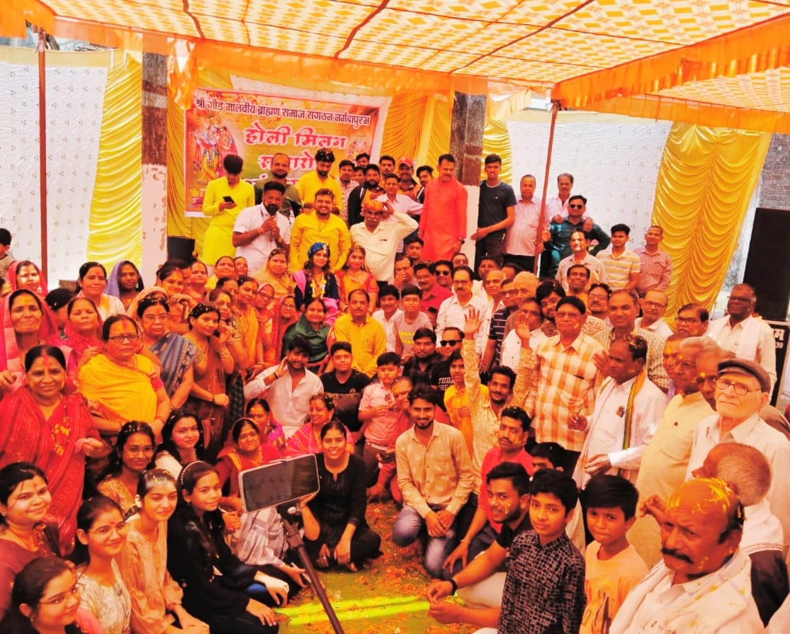 Pledge taken for 100% voting in Holi Milan and Phag Utsav celebrations ...