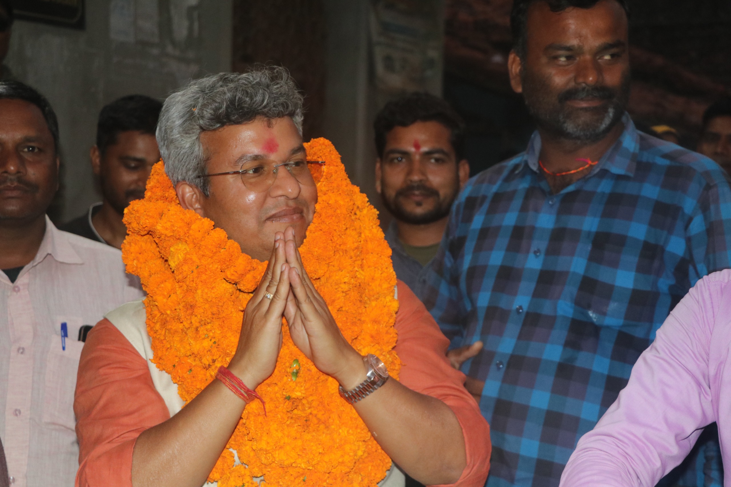 Jawahar Kumar Jha will file nomination from Banka Los area today, did public relations | बांका ...