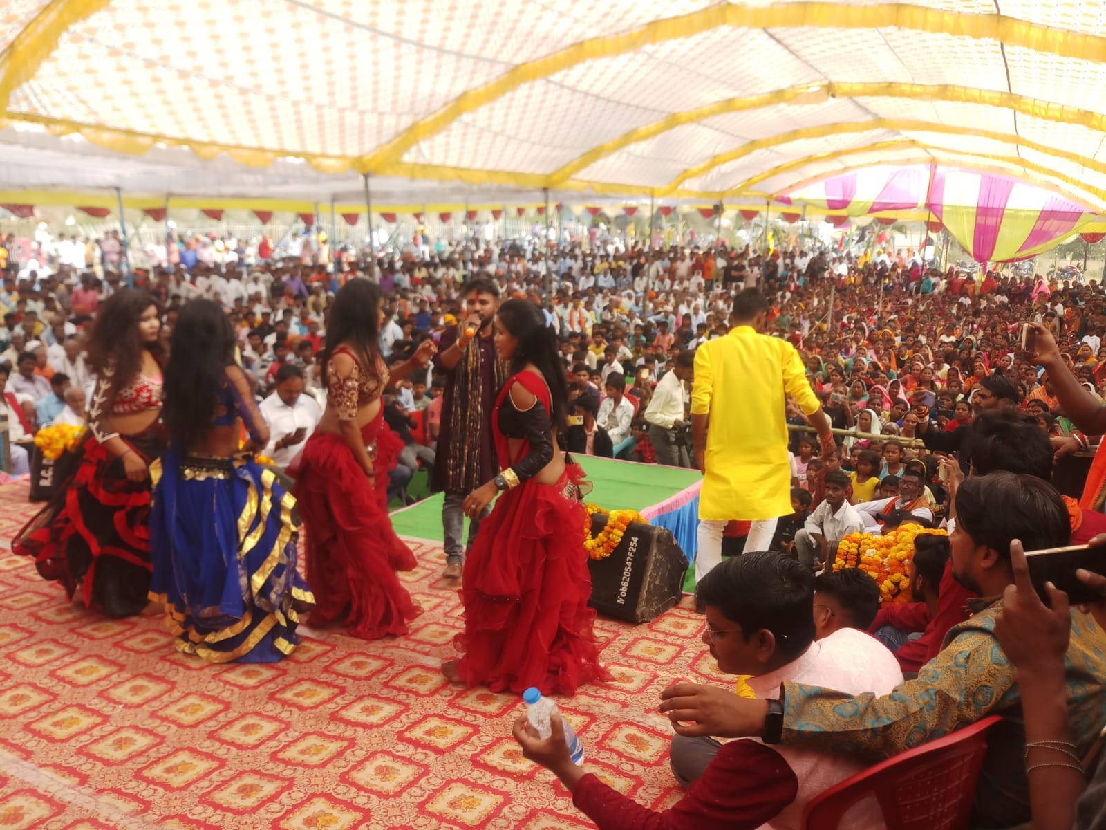 The birth anniversary of Chauharmal, the family deity of Paswan ...