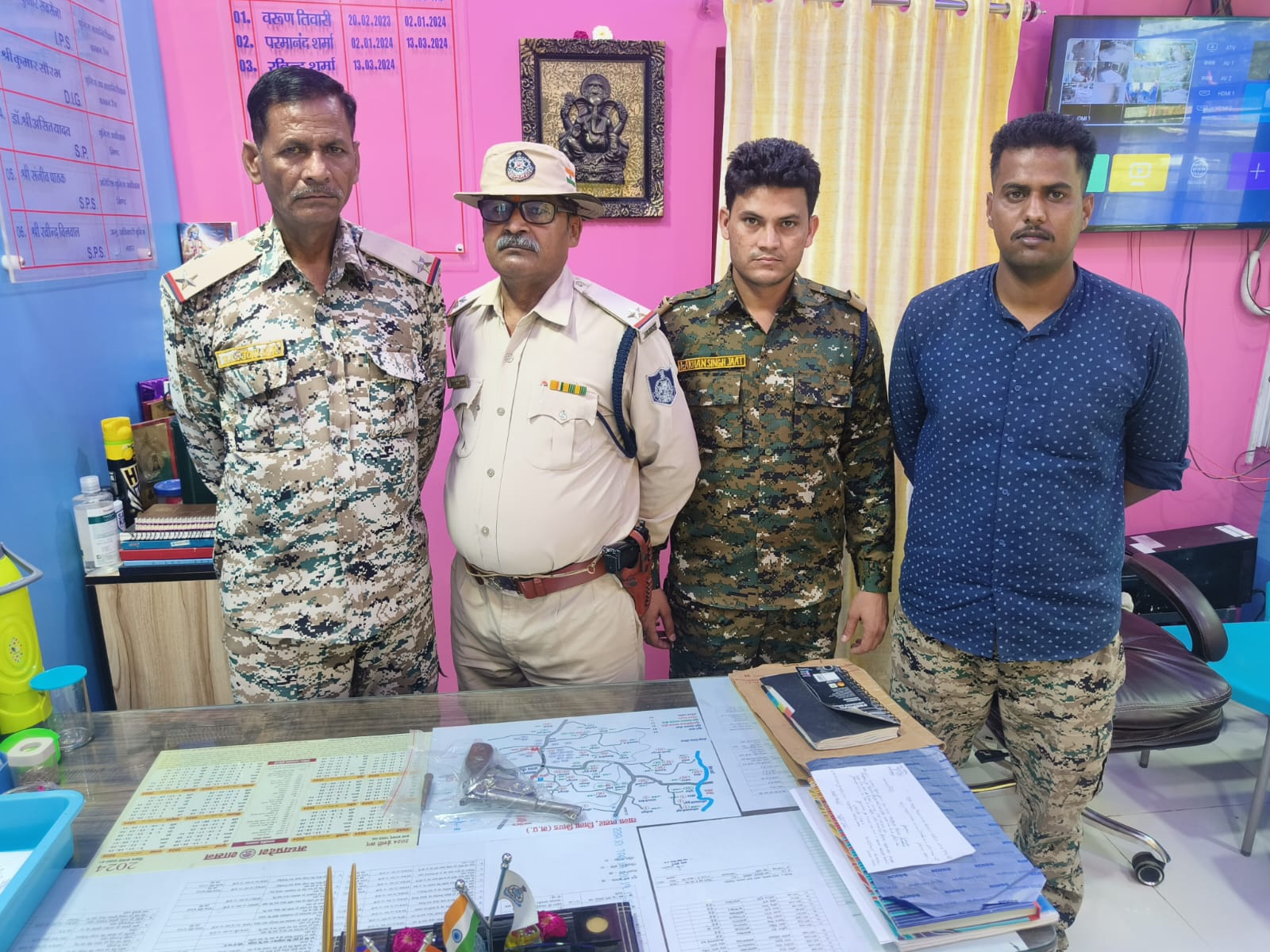 A young man roaming around with the intention of committing a crime was ...