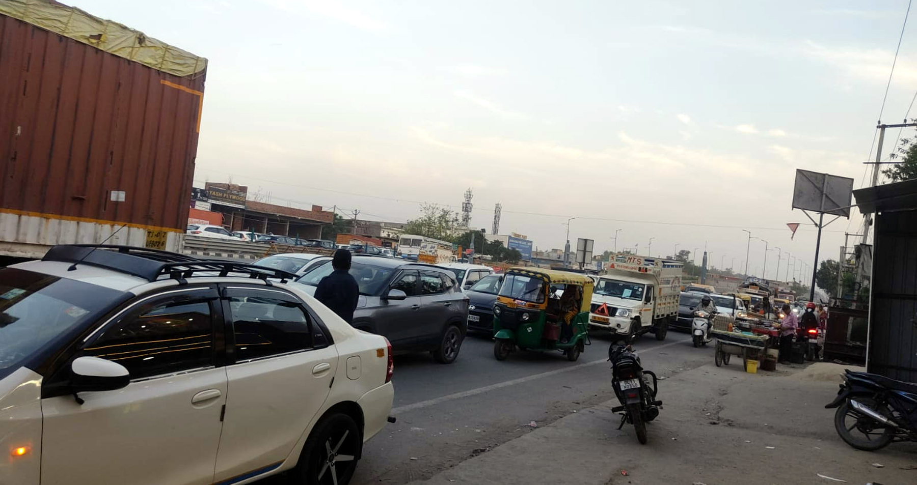 Why is the flyover closed now? | अब क्यों बंद फ्लाईओवर - Rai (Sonipat ...