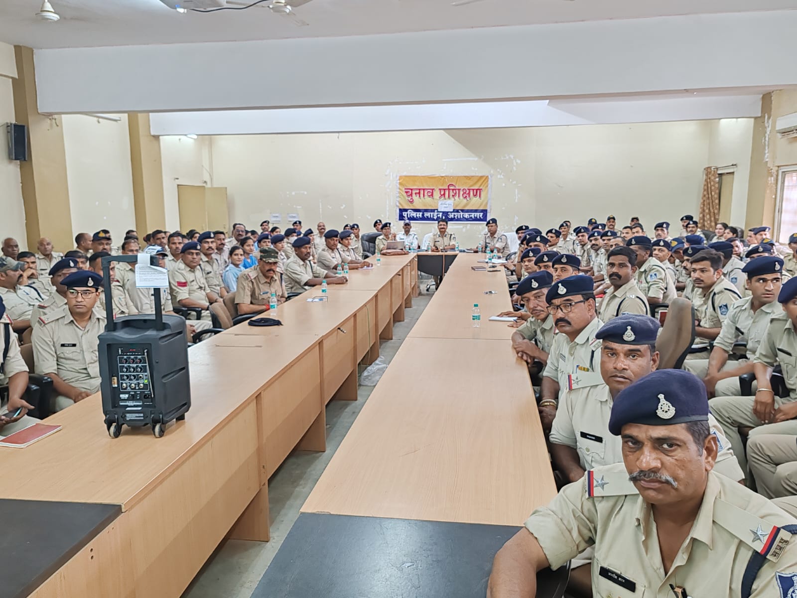 Training of police officers and staff for conducting elections: More ...