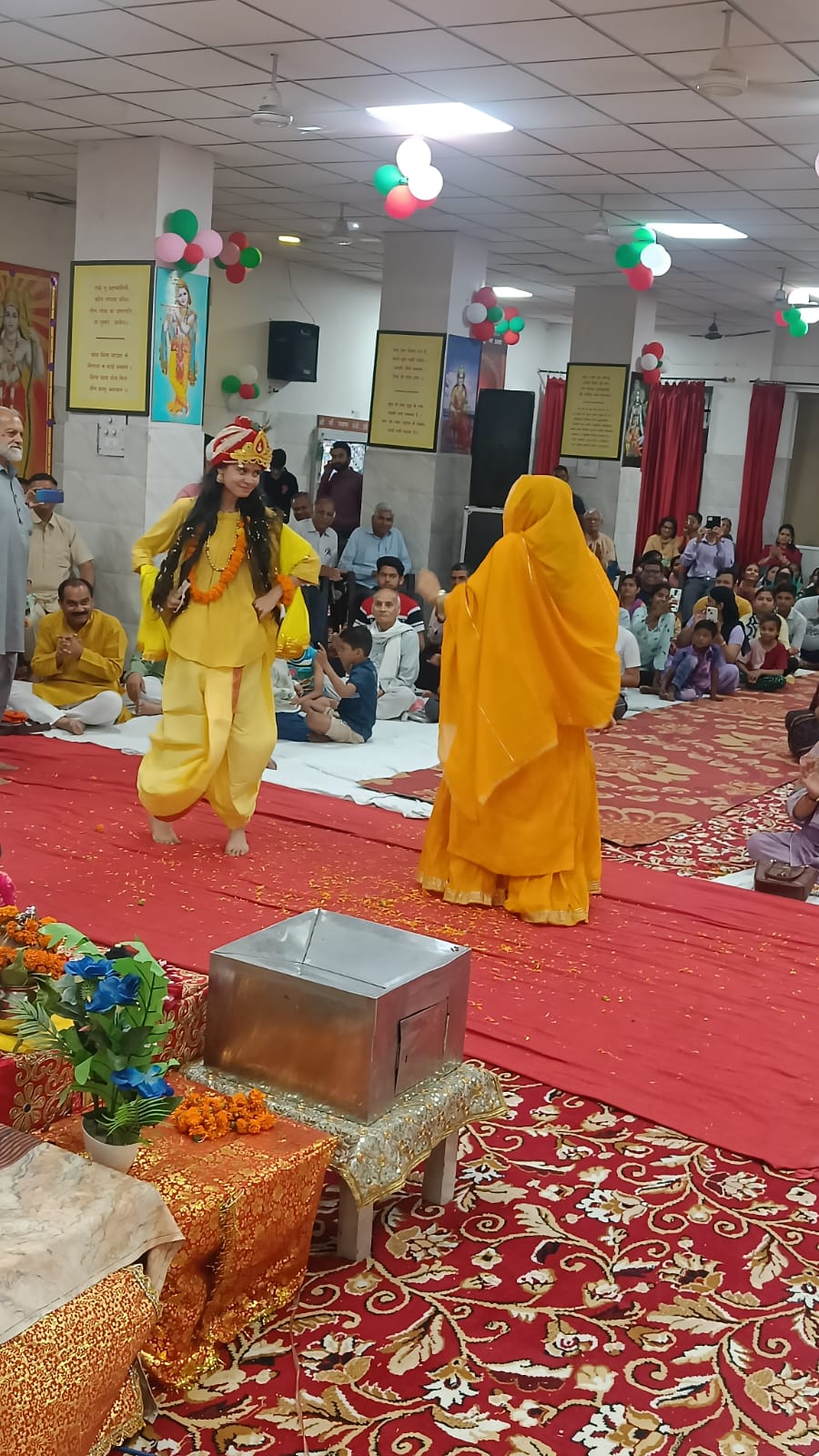 When Rukmani heard the praise of Shri Krishna's beauty, she decided to ...