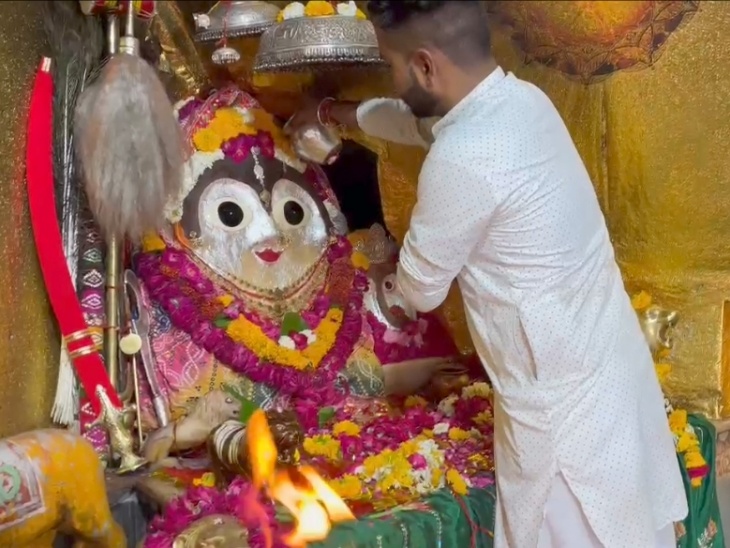 Bijasan Mata fair started with Mangala Aarti bundi Rajasthan | मंगला ...