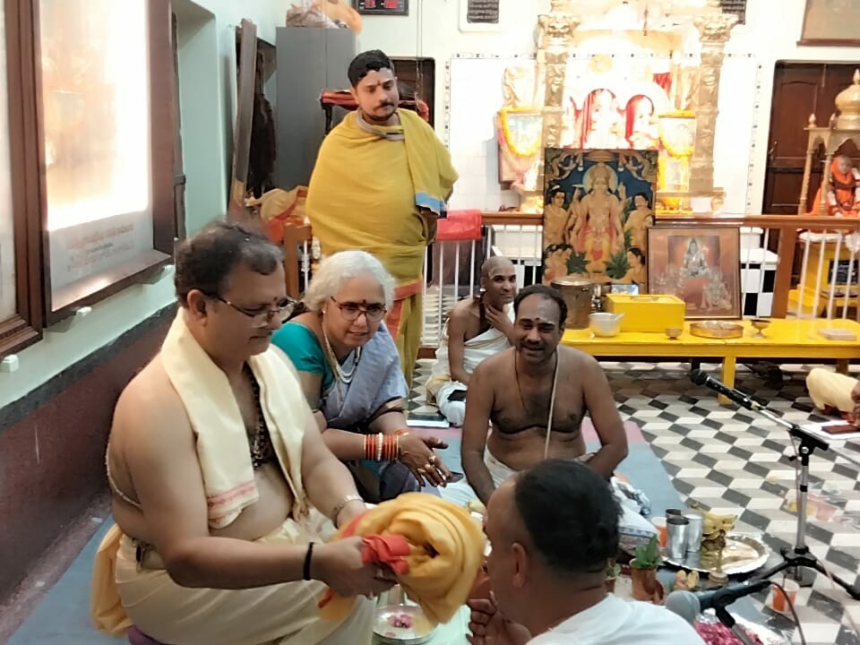 Sri Ram Samrajya Mahotsav organized at Andhra Ashram in Varanasi ...