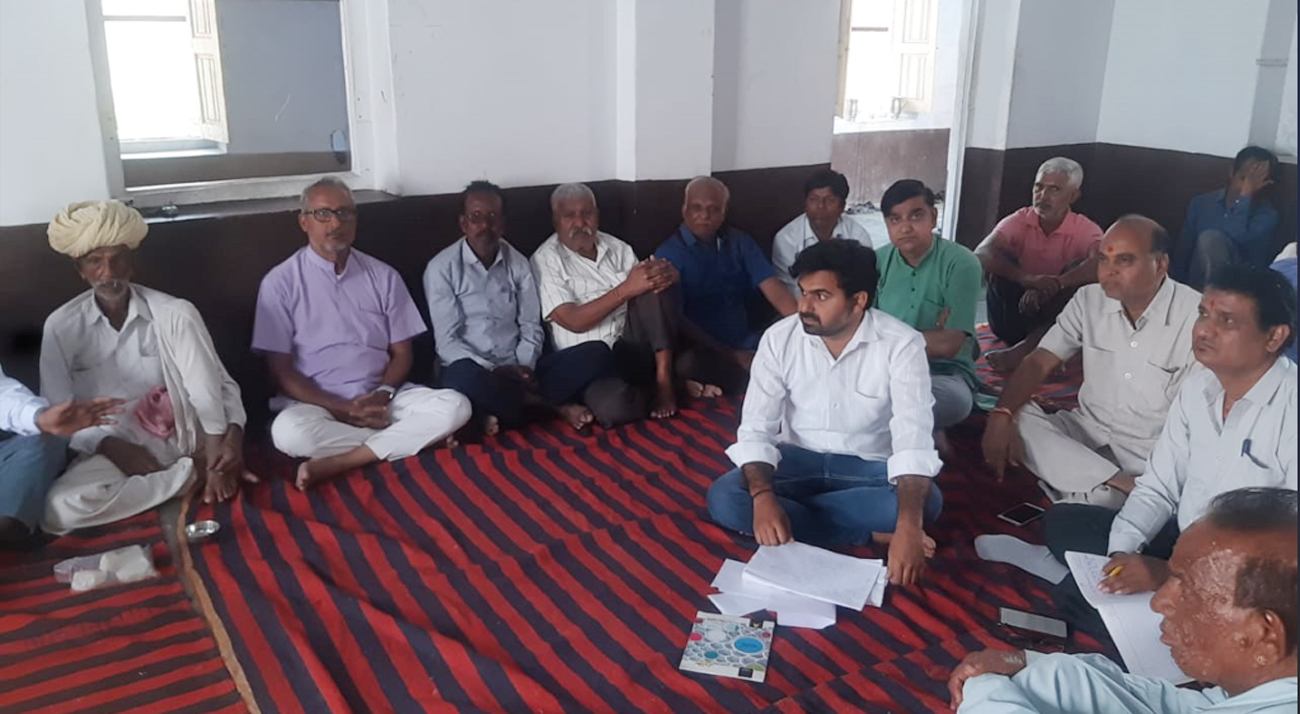 Discussion on the preparations of Sainji Maharaj fair in the meeting of ...