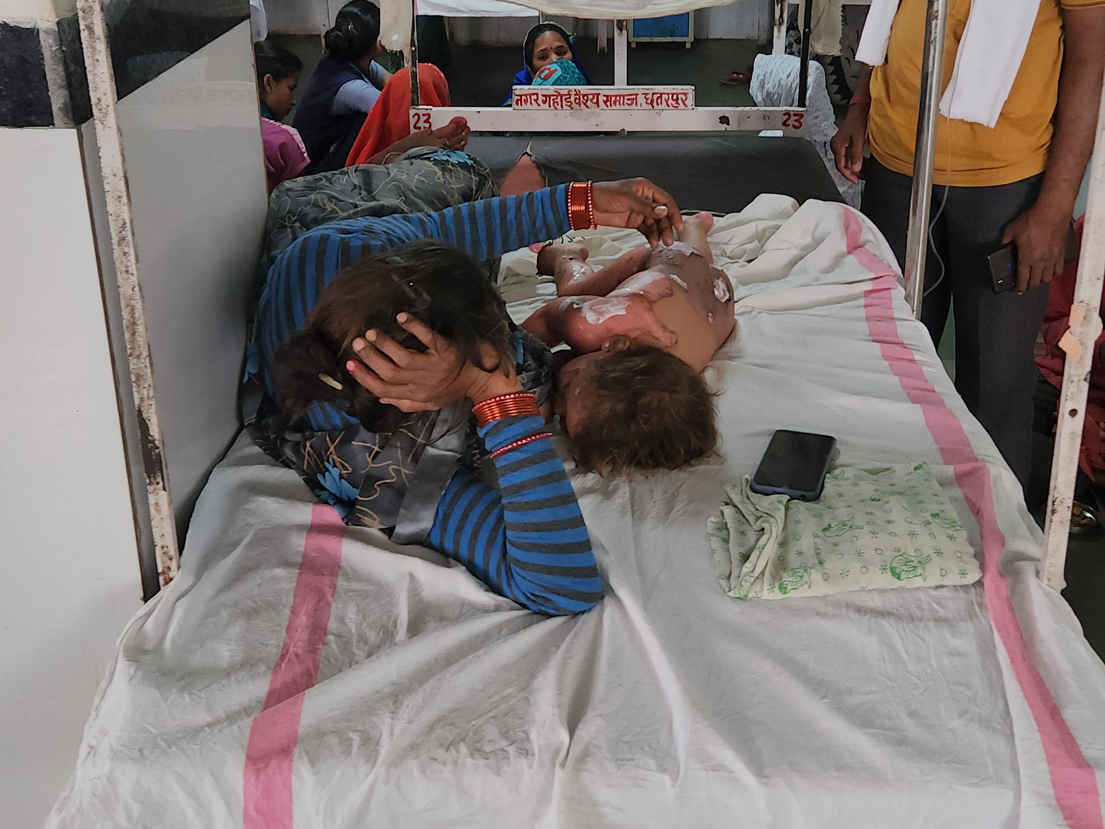 A two-year-old boy got burnt after falling into a cauldron of milk ...