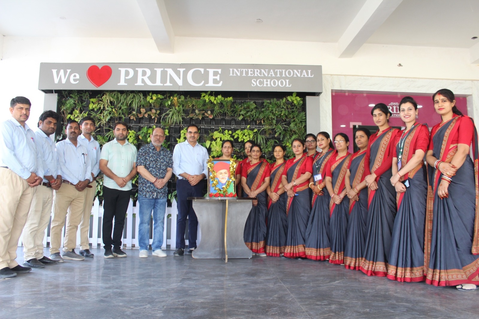 Jyotiba Phule's birth anniversary celebrated in Prince International School | प्रिंस इंटरनेशनल ...