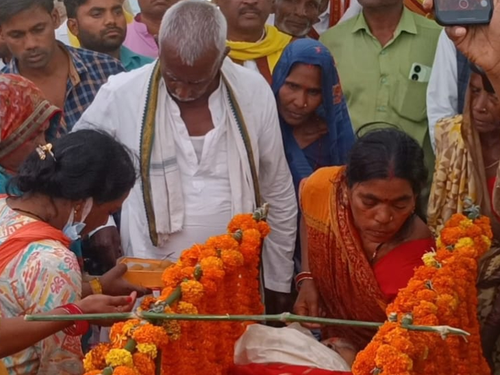 Cabinet minister Om Prakash Rajbhar's mother passes away...body reaches ...