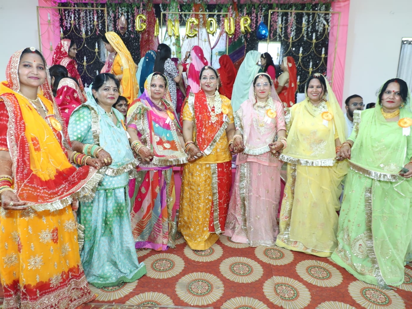 Gangaur festival of flower gardener Saini Samaj Cantonment in Indore ...
