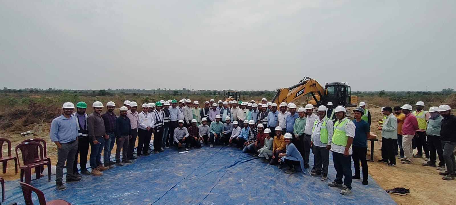 Construction work of second phase of NTPC Lara started | एनटीपीसी लारा ...