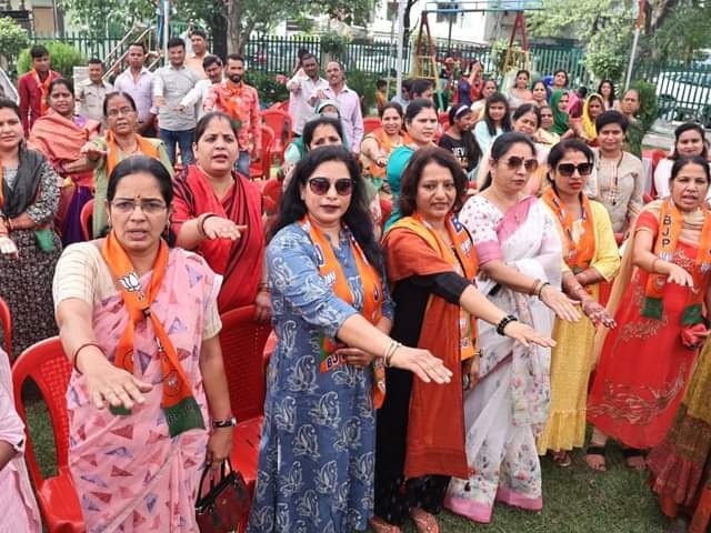 Workers' conference in ward 31 of Indore's Vidhansabha 2 | इंदौर के ...