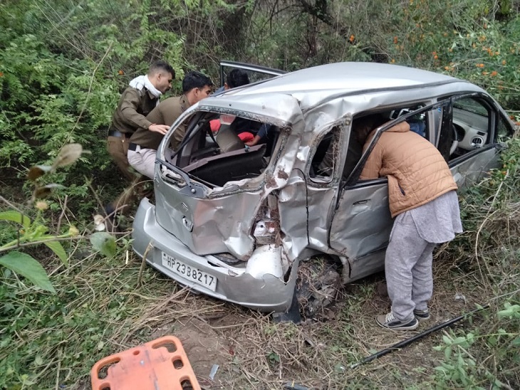 ‌Himachal Pradesh Bilaspur Car accident Kandror couple dies son and ...